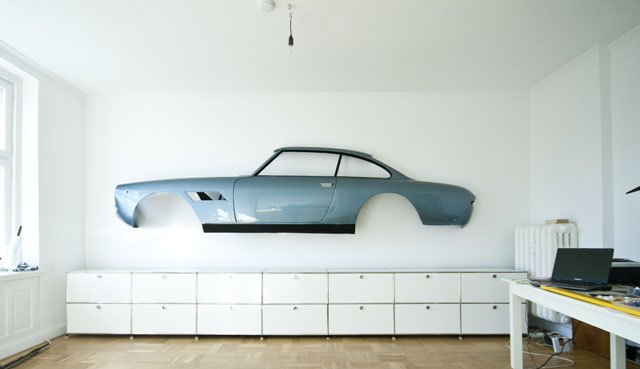 Wohnideen einrichten » Ein Auto im Haus!